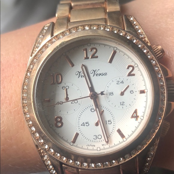 Vice Versa | Accessories | Vice Versa Stainless Steel Watch | Poshmark